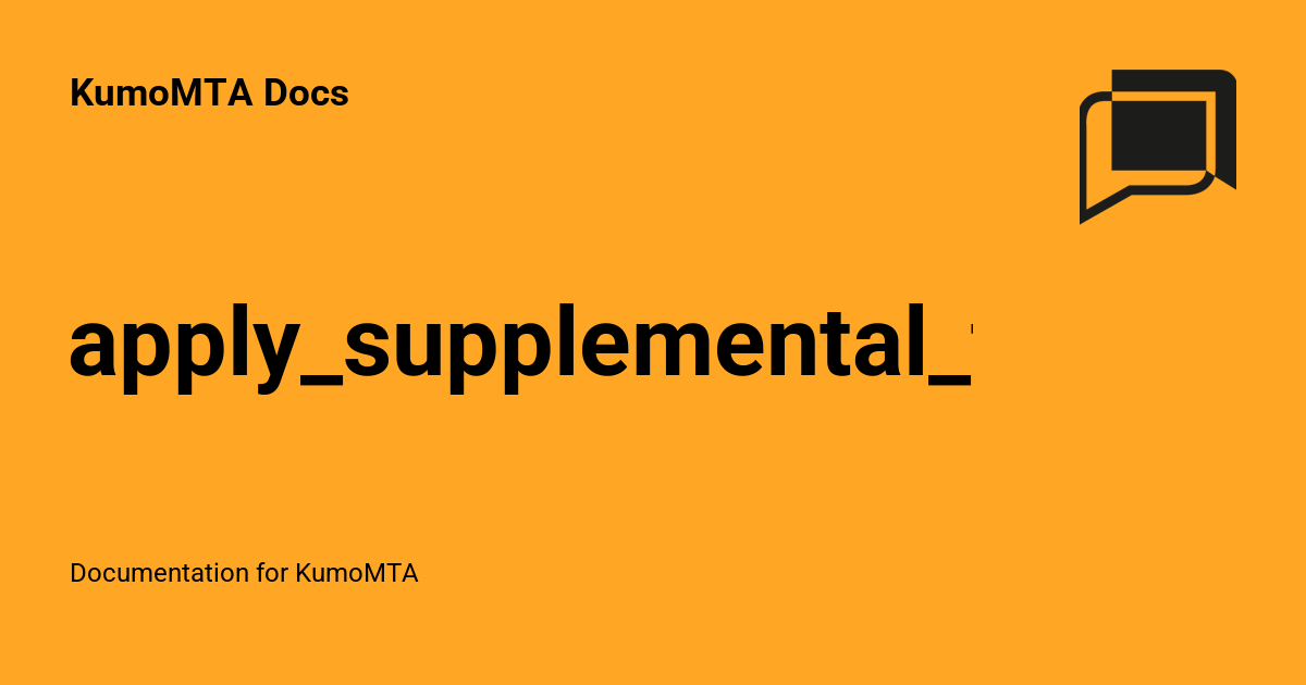 apply_supplemental_trace_header - KumoMTA Docs